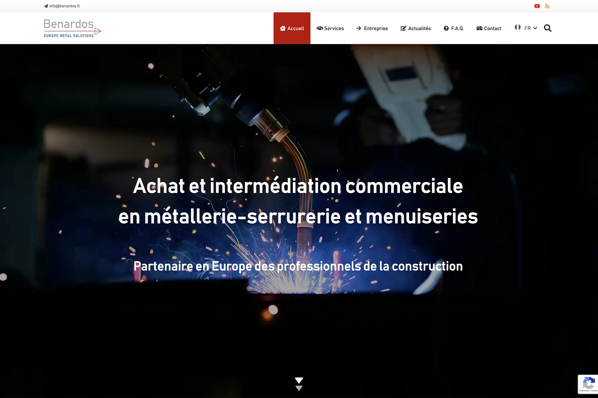 Benardos : intermédiation commerciale pour les PROS du BTP - Wpop Web